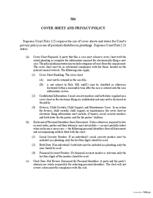 504: Civil Cover Sheet And Privacy Policy - Kansas | Atticus® Forms